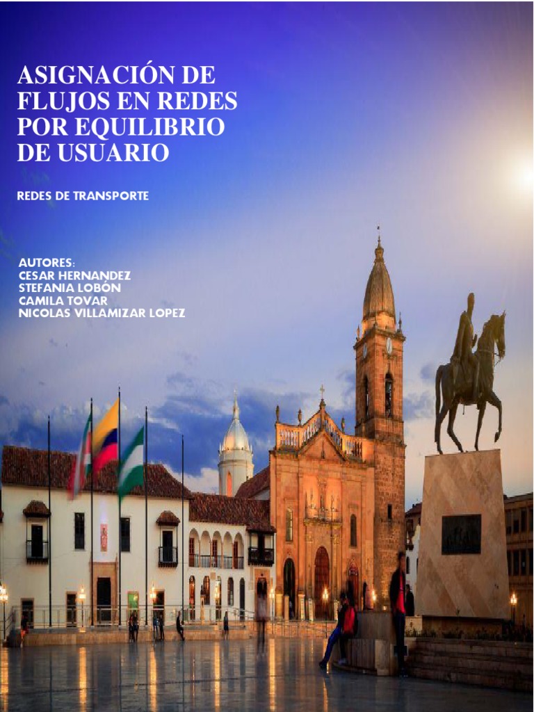 Asignación de Flujos en Redes BPR | PDF | Matriz (Matemáticas) | Transporte