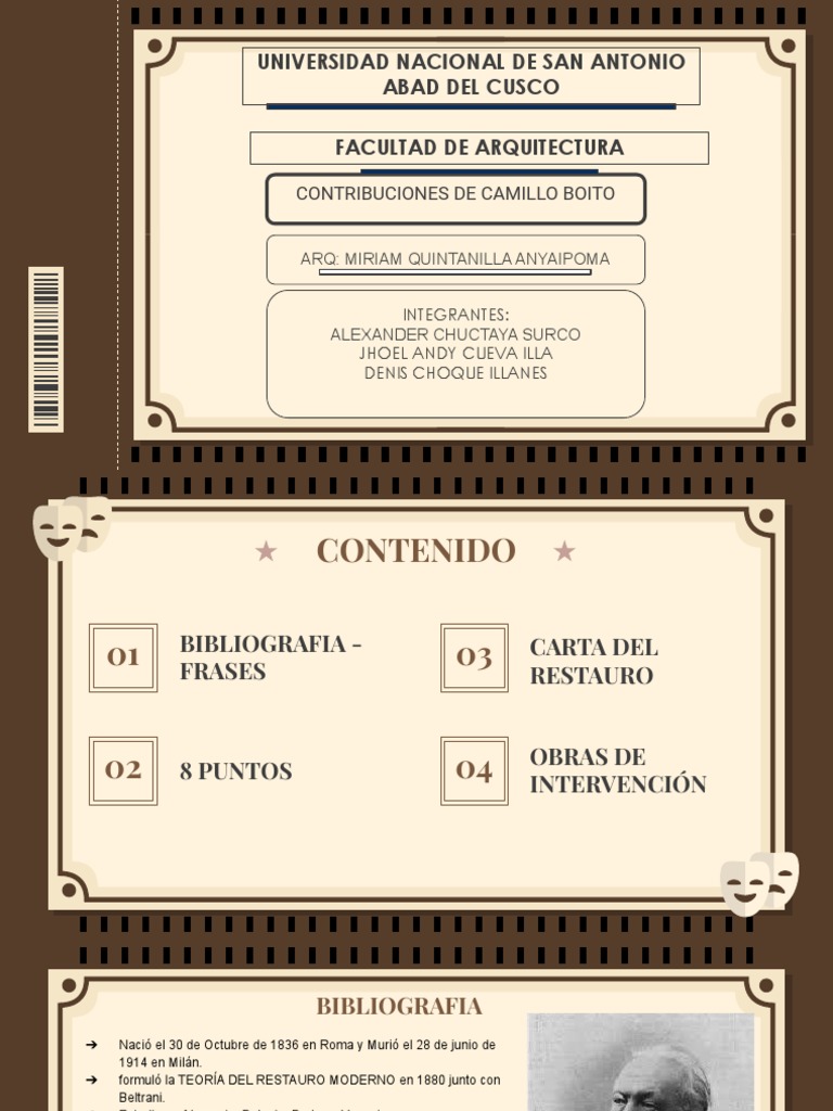 Camilo Boito | PDF | Estética | Las artes