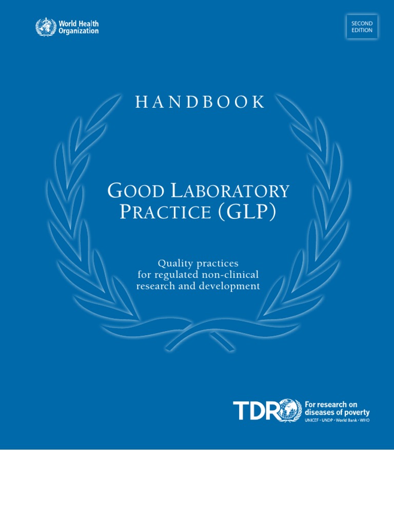 WHO GLP Handbook 2009 | PDF