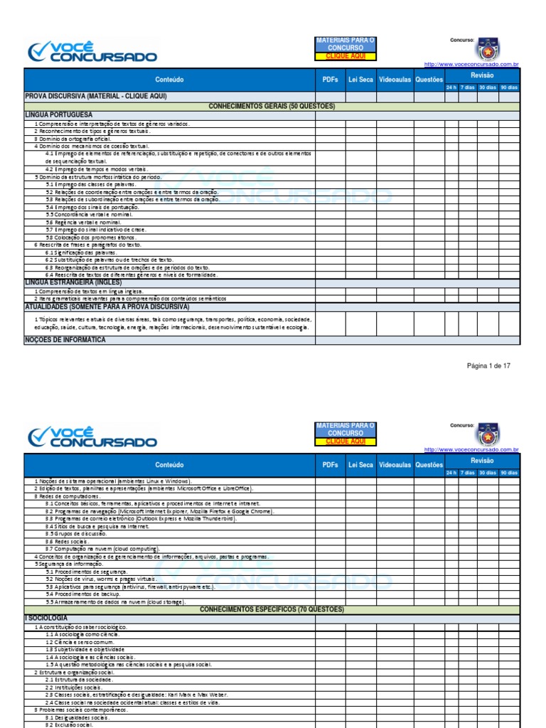 Edital Verticalizado PMAL Oficial | PDF | Administração pública ...