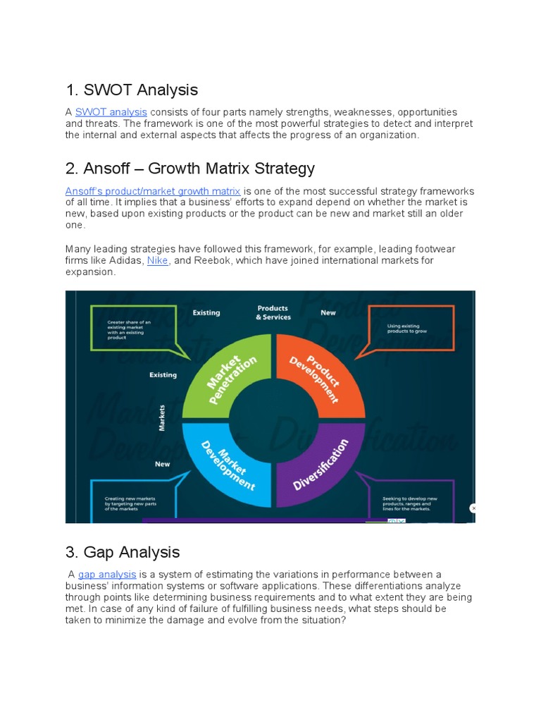 Strategy Frameworks | PDF | Strategic Management | Six Sigma