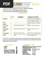 Protocolo de Bodas (Maestro de Ceremonia | PDF