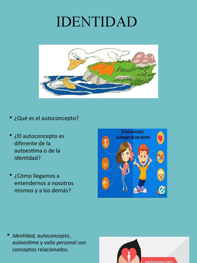 Explorando la identidad: autoconcepto, autoestima y búsqueda de la ...