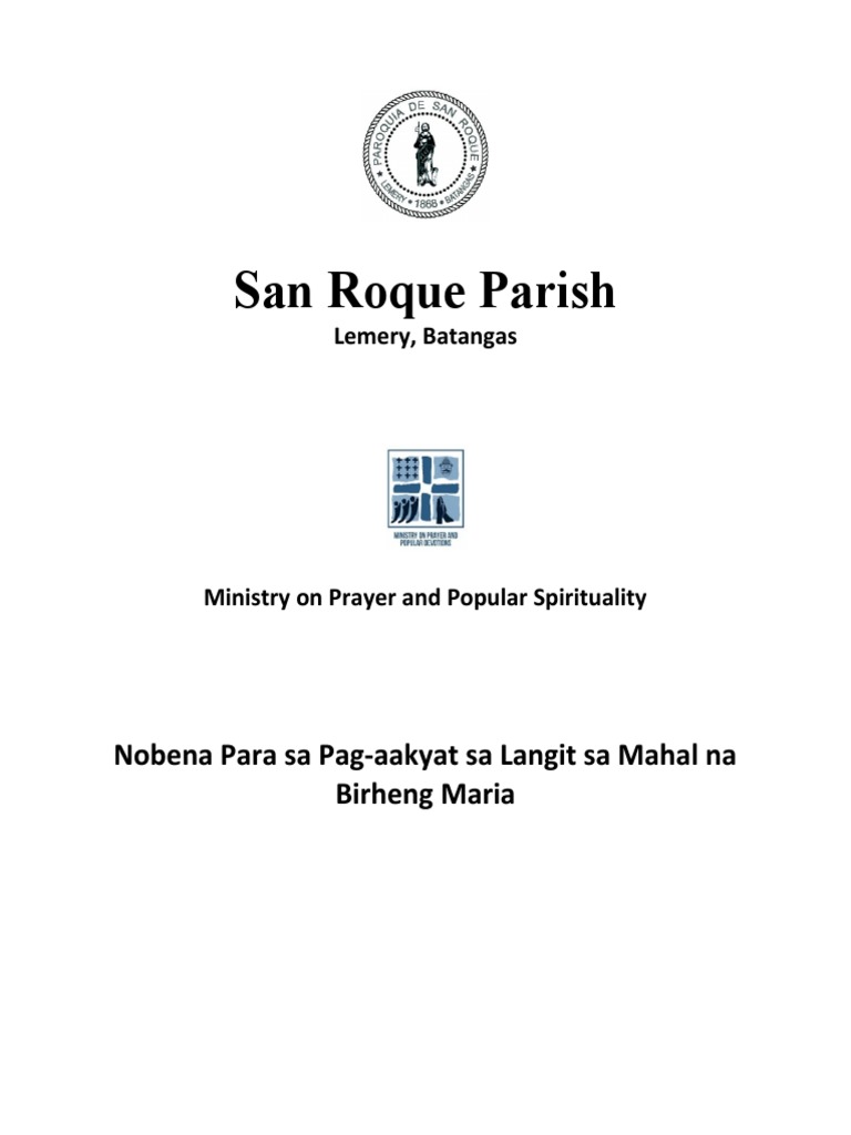 Nobena Sa Assumption | PDF