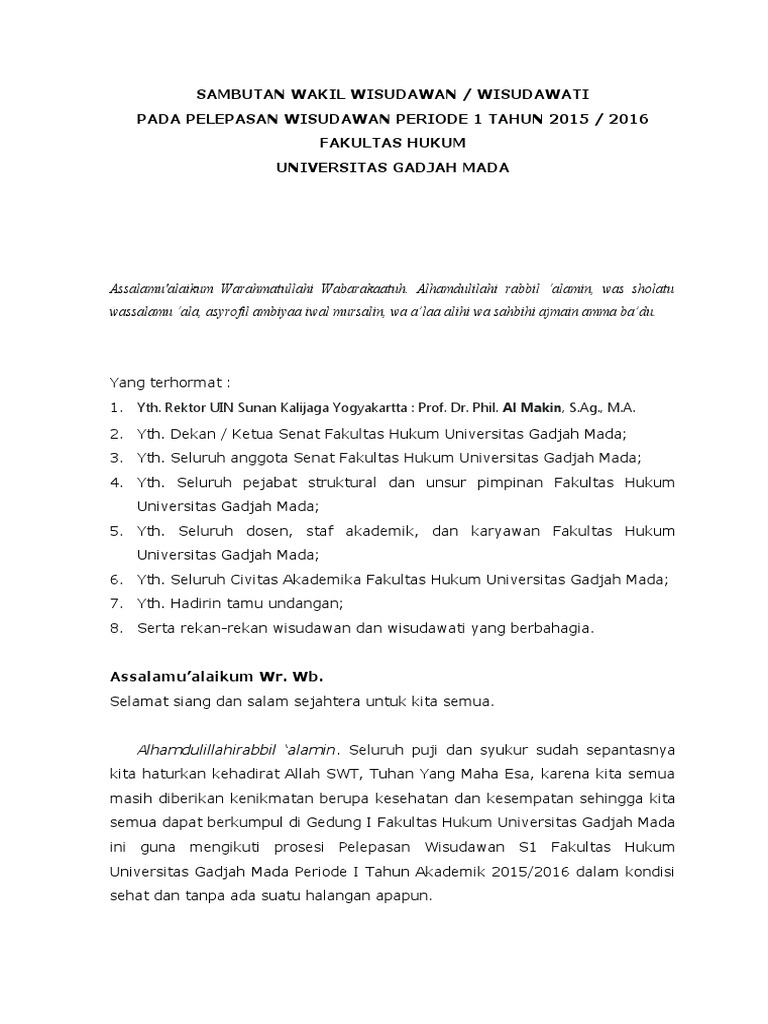 Kata Sambutan Dini Anggraeni | PDF