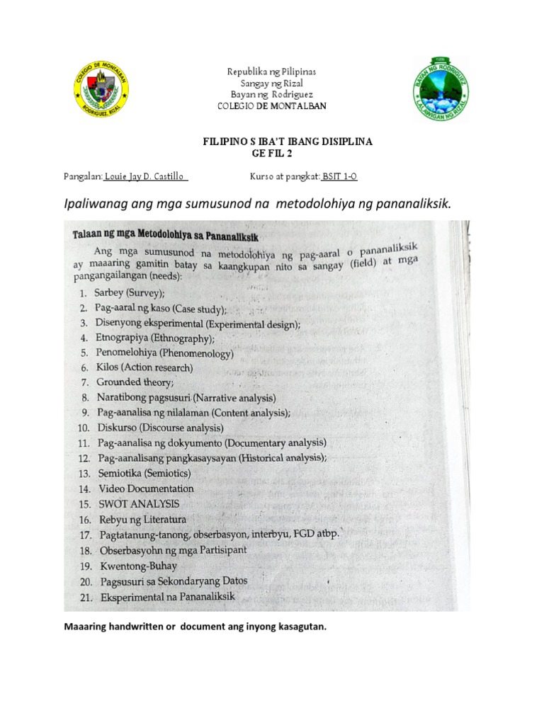 Finals Filipino Pdf