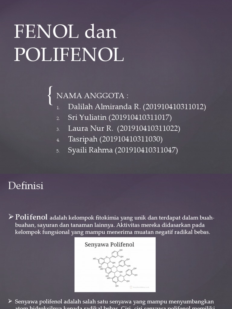 Isolasi dan Identifikasi Polifenol | PDF
