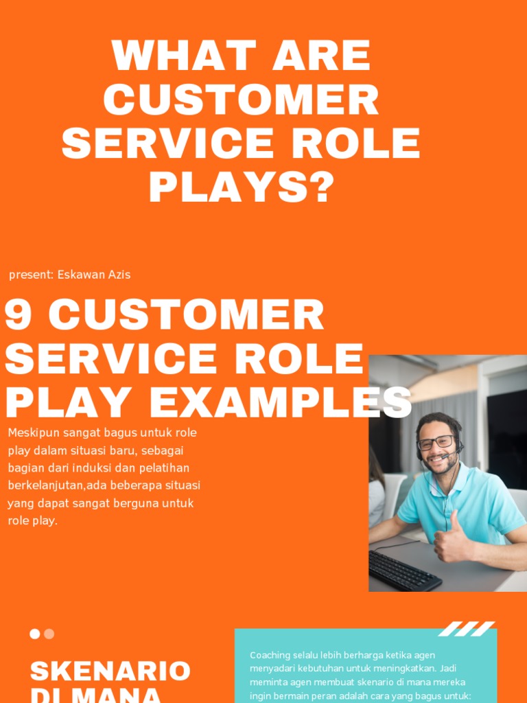 Customer Service Role Plays | PDF