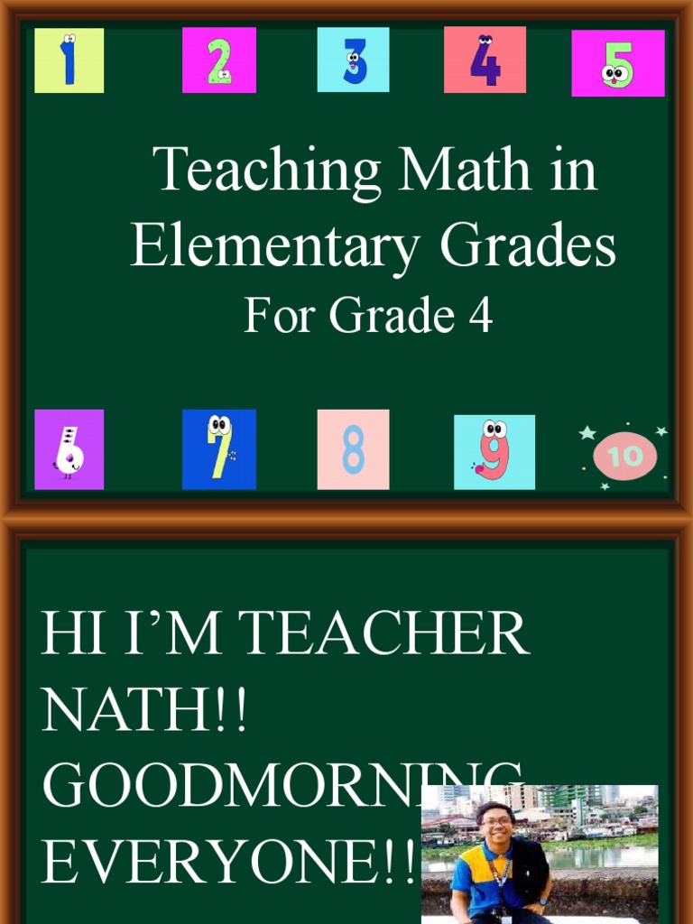 Teaching Math In Primary Grades Topics