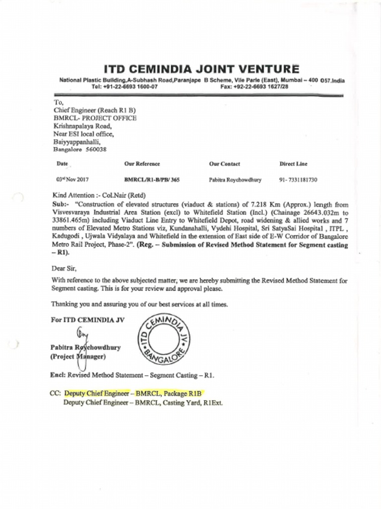 MS (Revised) For Casting R1 | PDF