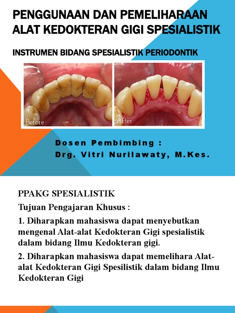 Ppakg Spesialistik Periodontik DRG - Vitri | PDF