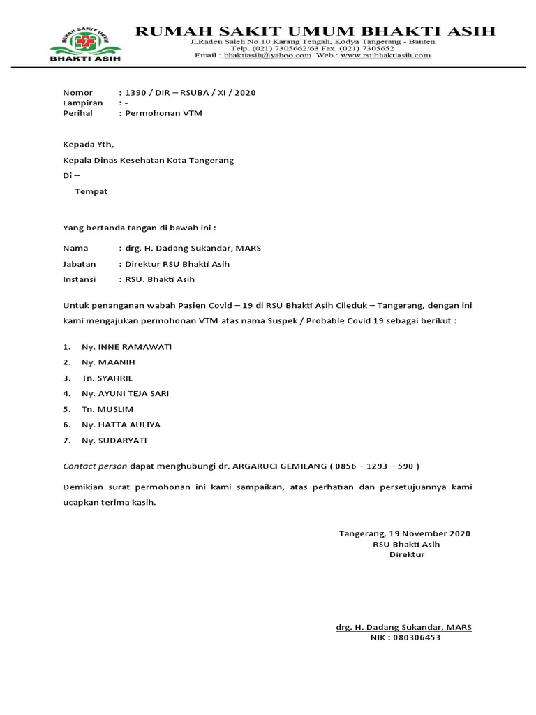 Permohonan VTM | PDF