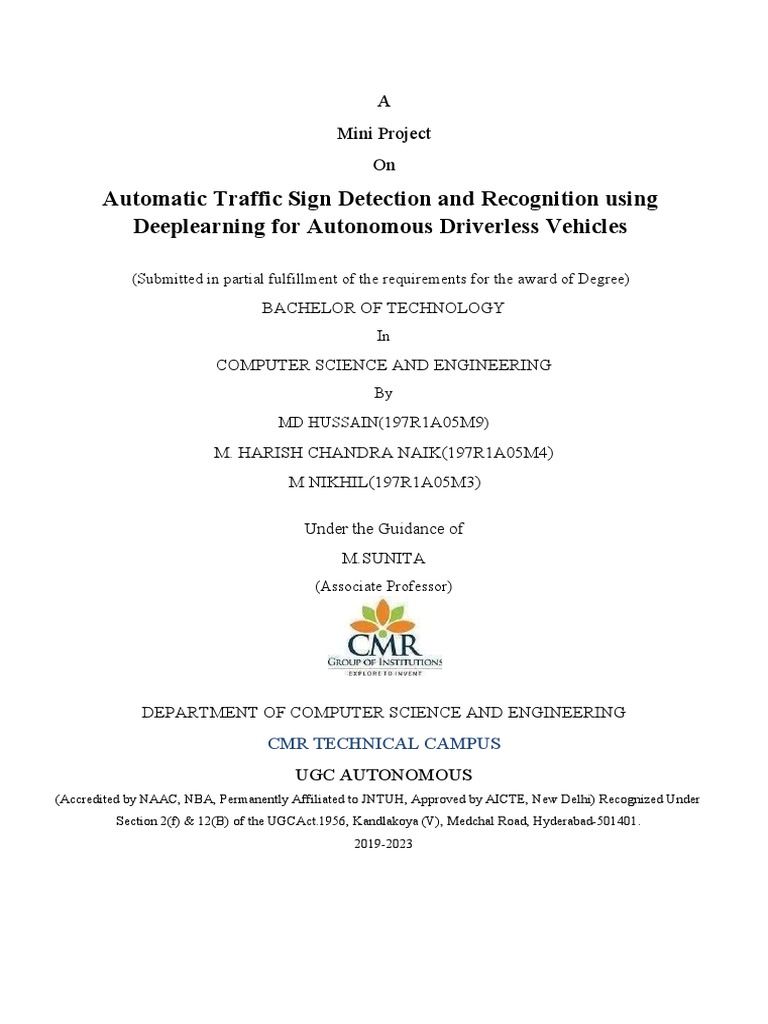 A Deep Learning Approach for Accurate Traffic Sign Detection and ...
