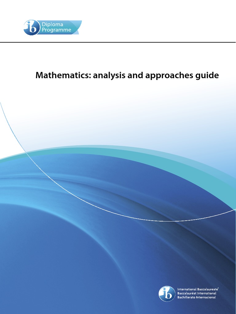 Mathematics AA HL Syllabus | PDF | Complex Number | Function (Mathematics)