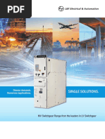 GHA - GIS Up To 40.5kV (Schneider) | PDF | Power (Physics) | Electric Power