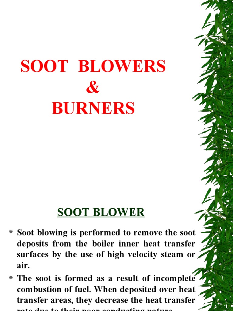 Soot Blowers & Burners Guide | PDF | Boiler | Applied And ...
