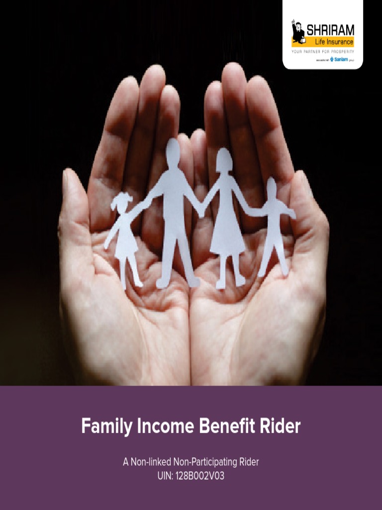 Brochure - Family Income Benefit Rider V03 | PDF | Insurance | Life ...