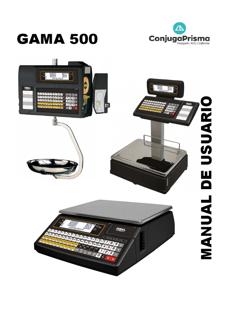 Manual Dibal Serie 500 Port | PDF | Umidade | Balança