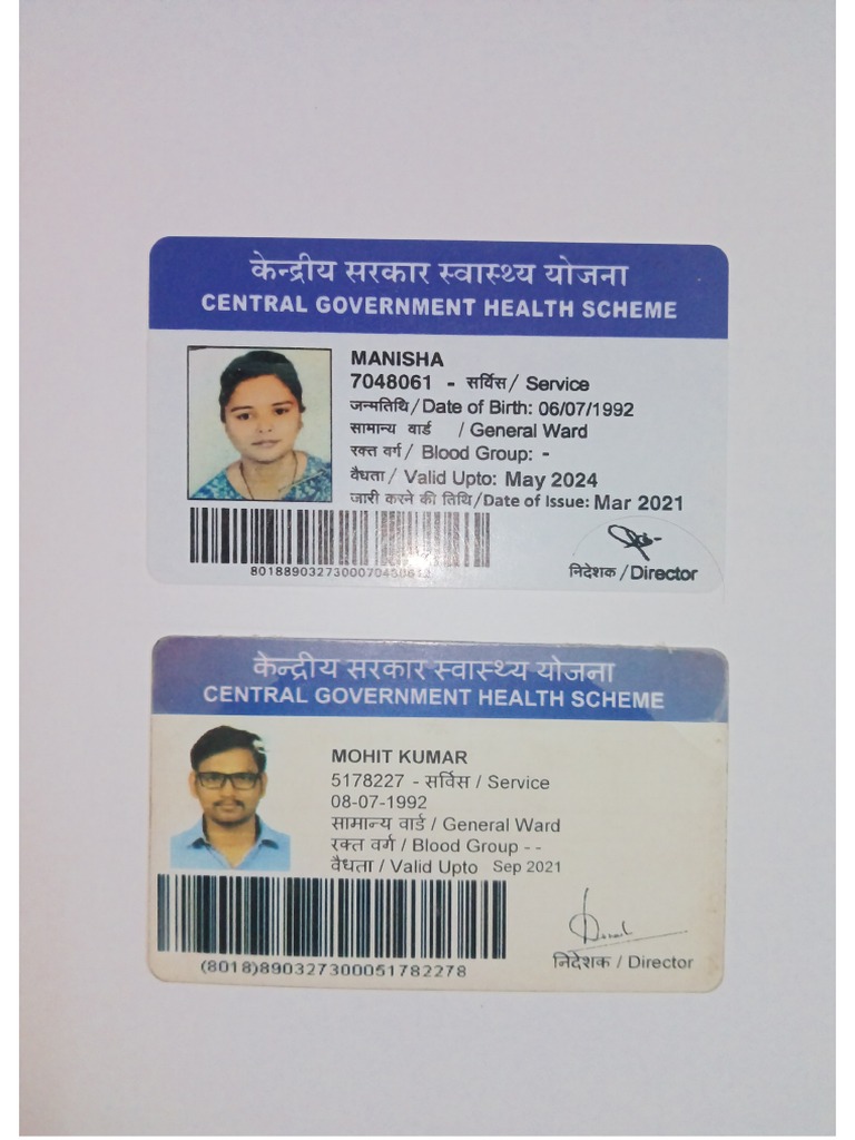 Cghs Card Copy Dgads STTL 1649238869 | PDF