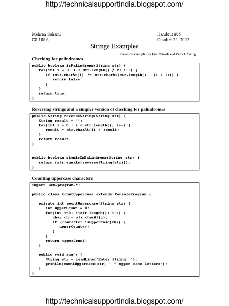 Strings Pdf String Computer Science Areas Of Computer Science