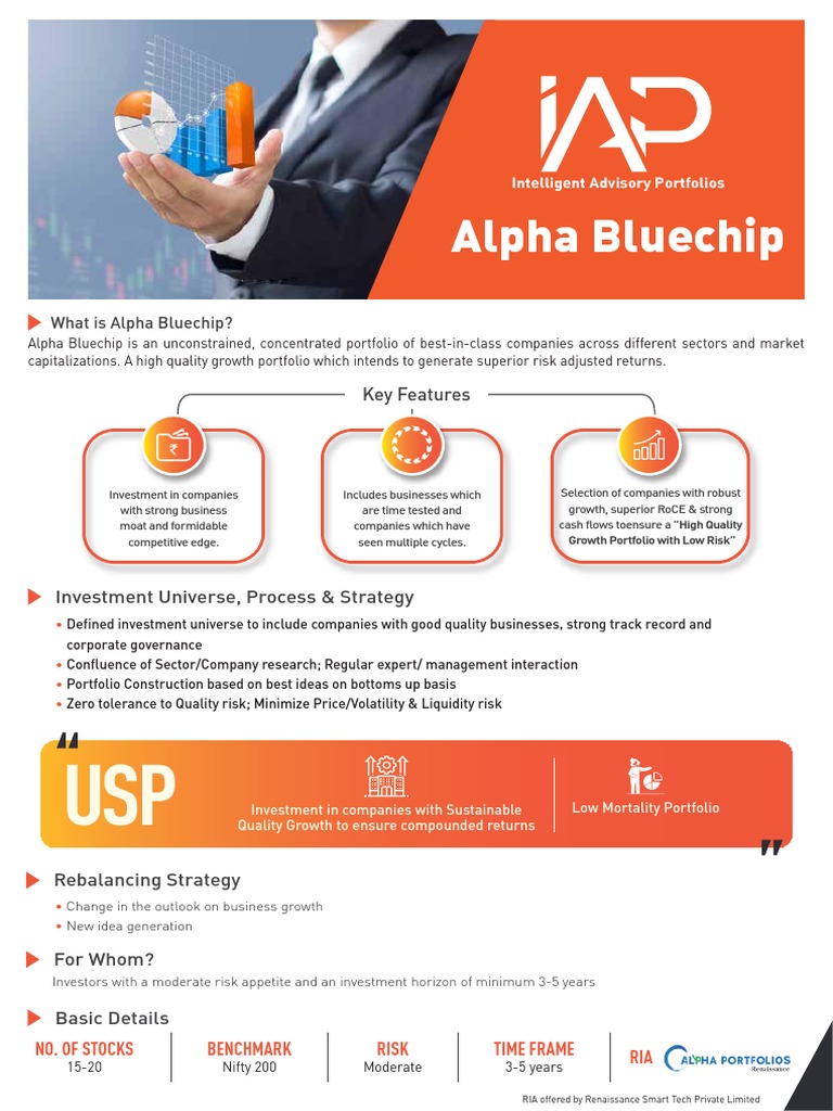 Alpha Bluechip | PDF | Investing | Financial Adviser