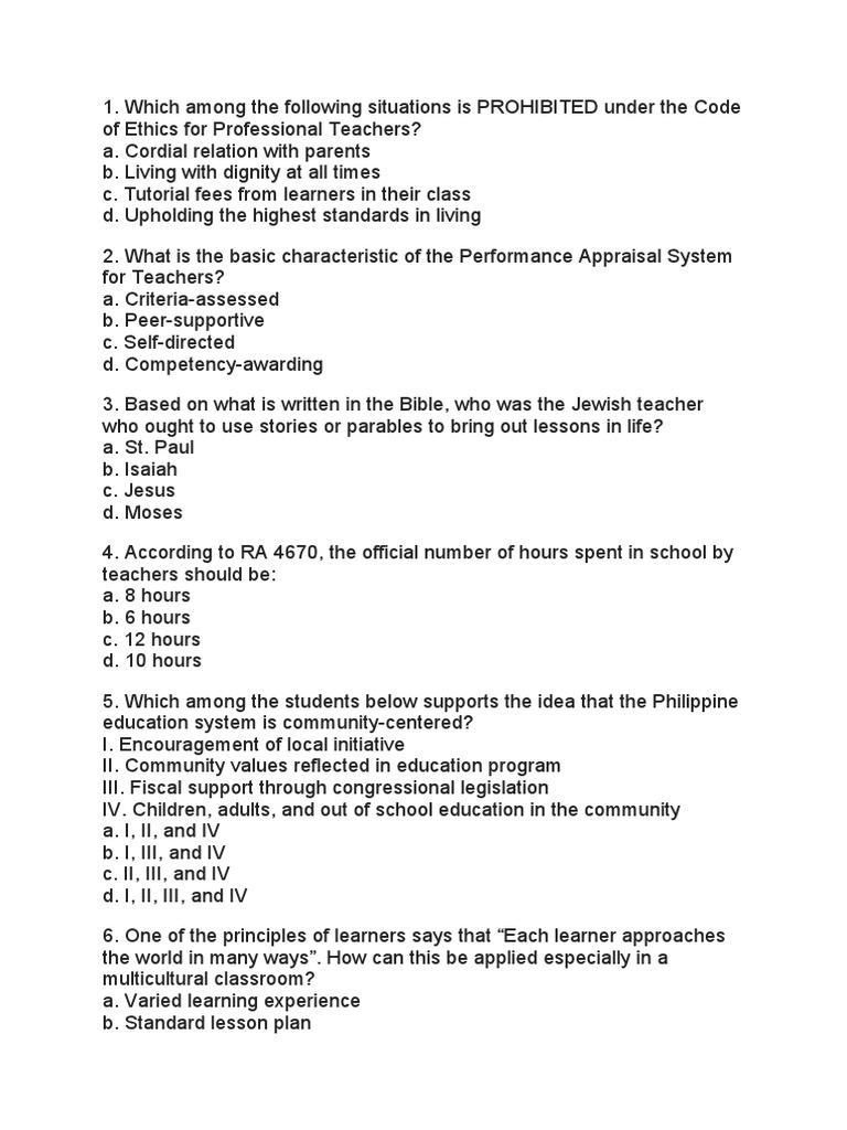Prof Ed Reviewer 1 | PDF | Educational Assessment | Learning