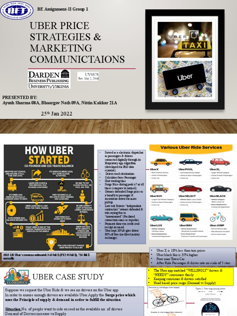 Uber Group 1 | PDF | Pricing | Price Discrimination