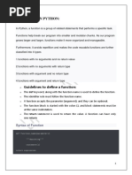 Python Syntax Cheat Sheet Booklet | PDF | Control Flow | Class ...
