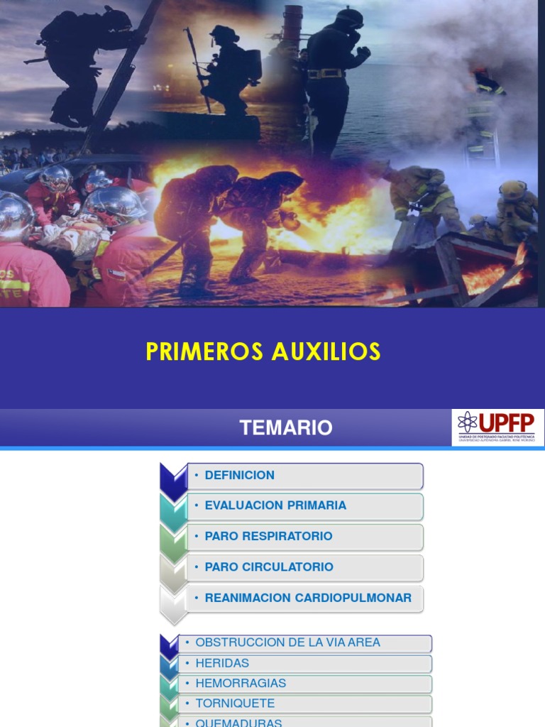 Presentacion Primeros Auxilios | PDF | Quemar | Lesión