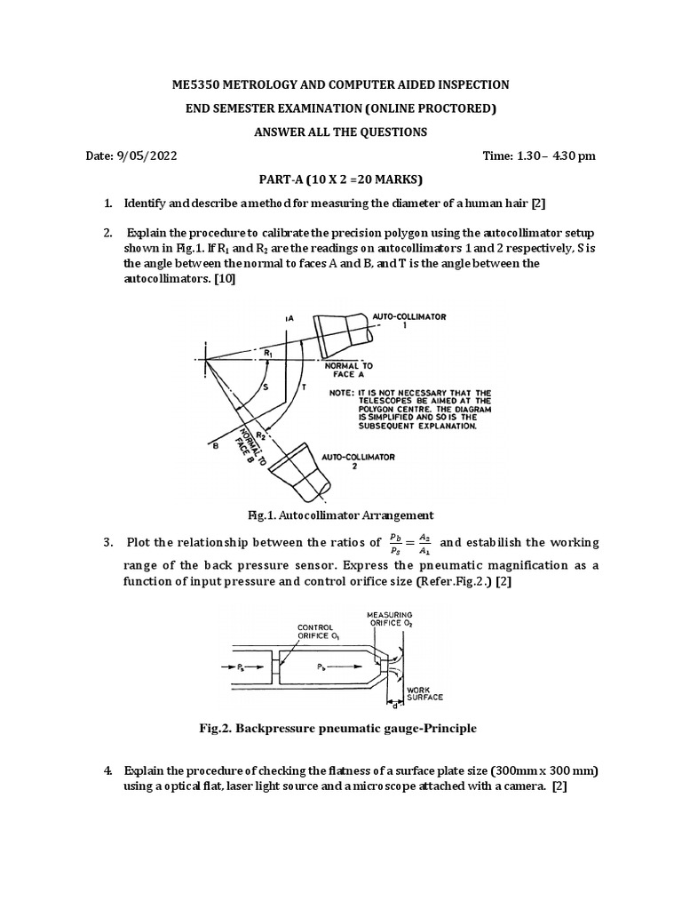 An Accurate Assessment of Metrology and Computer Aided Inspection ...