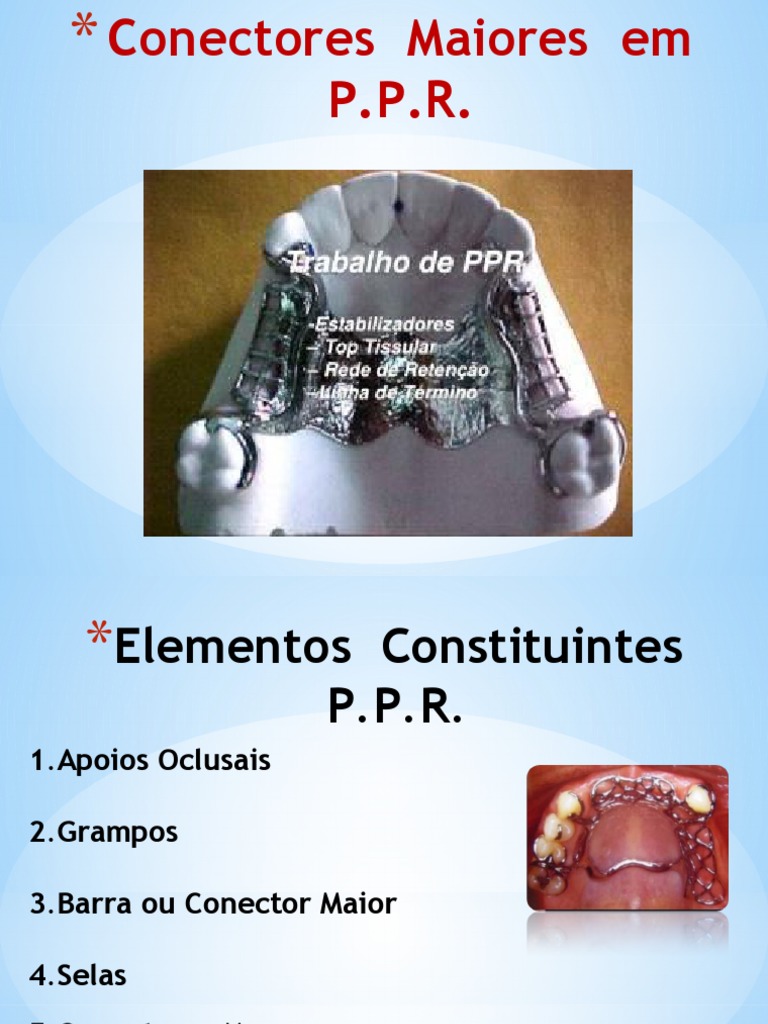 Conectores Maiores em PPR | PDF