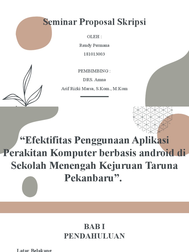 Aplikasi Perakitan Komputer SMK Android | PDF