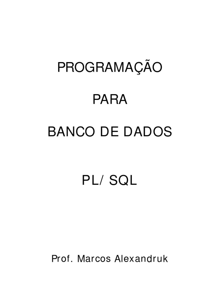 Exercícios Com Funções PL e SQL | PDF | PL/SQL | SQL