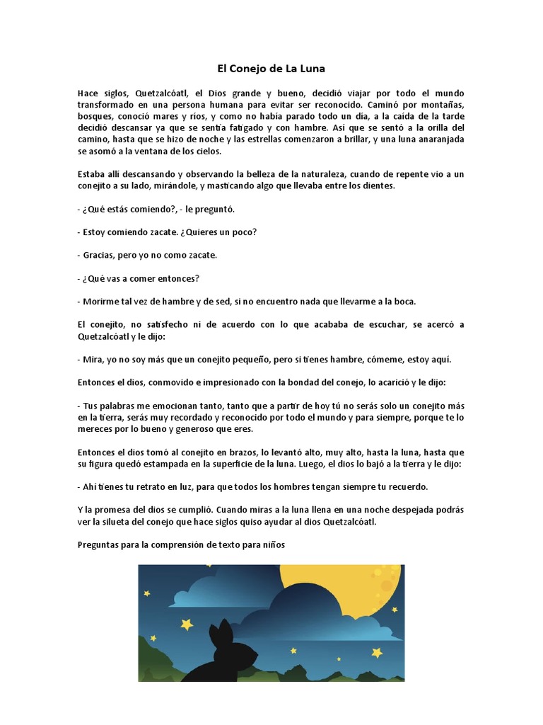 El Conejo de La Luna | PDF