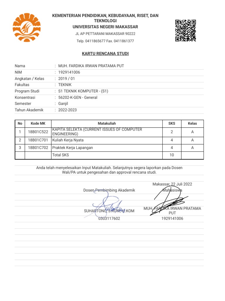 Muh. FARDIKA IRWAN PRATAMA PUTRA - 1929141006 | PDF