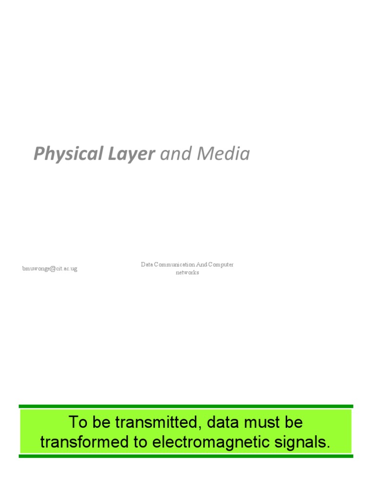 Data Signals: Analog vs. Digital | PDF | Phase (Waves) | Broadband