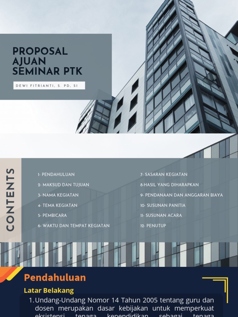 Ajuan Proposal Seminar | PDF