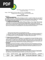 Sample BDRRMC PLAN | PDF