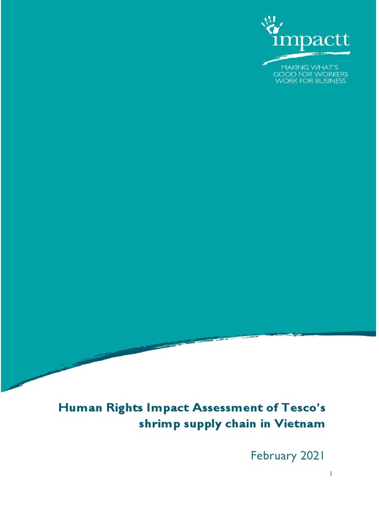 Human Rights Impact Assessment of Tesco's Shrimp Supply Chain in ...
