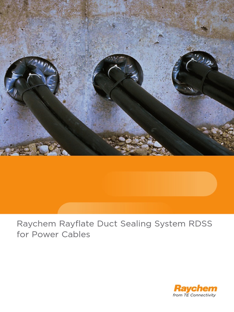 Raychem Rayflate Duct Sealing System RDSS For Power Cables | PDF | Duct ...
