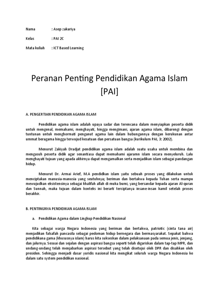 Artikel PAI | PDF