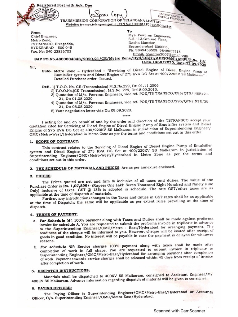 Poweron Engineers | PDF