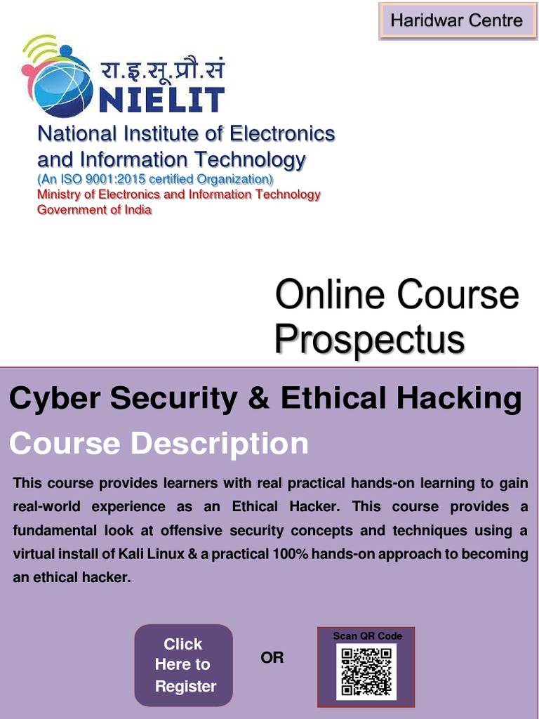 Introduction to Cyber Security & Ethical Hacking: A 4-6 Week Hands-On ...