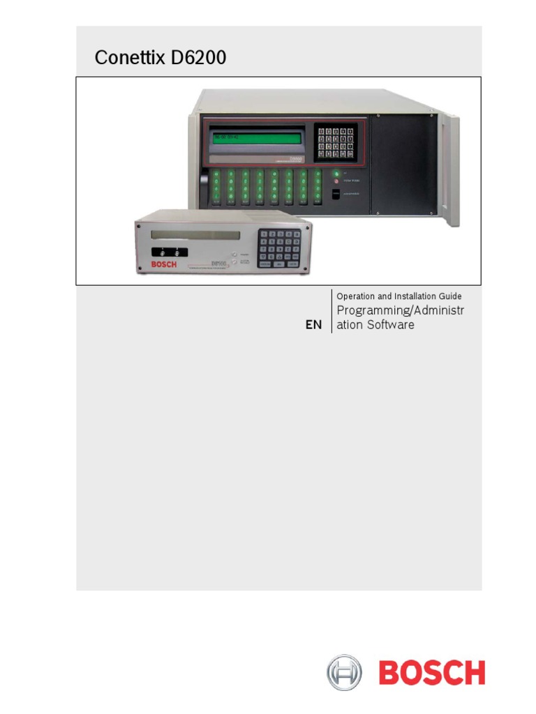 D6200 Installation A Operation Manual enUS 2667852683 | PDF | Computer ...