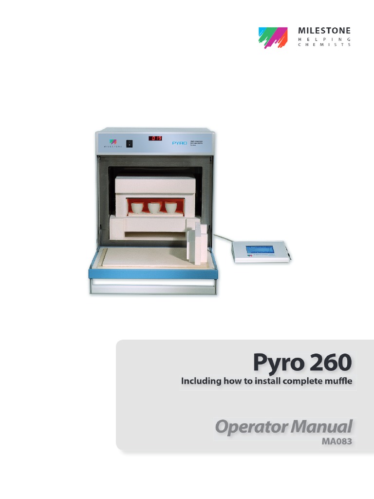 Pyro 260 Manual Del Operador | PDF