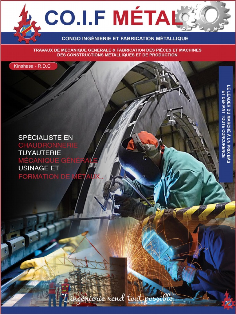Coif Metal New Brochure | PDF | Soudage | Construction