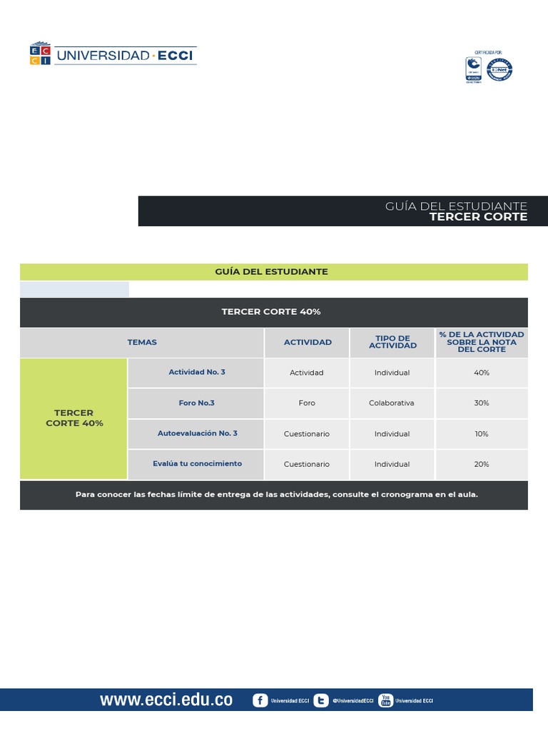Guía Del Estudiante C3 | PDF