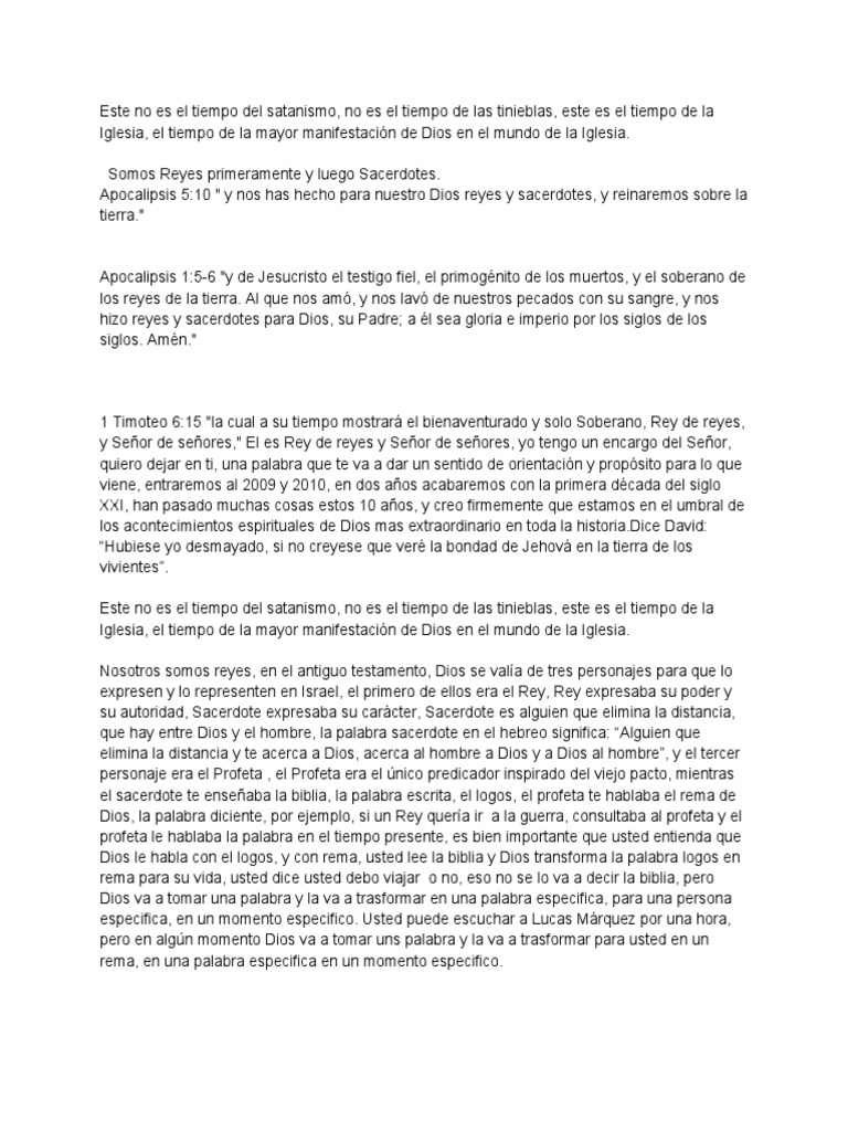 Reyes y Sacerdotes | PDF | Sacerdote | Profeta