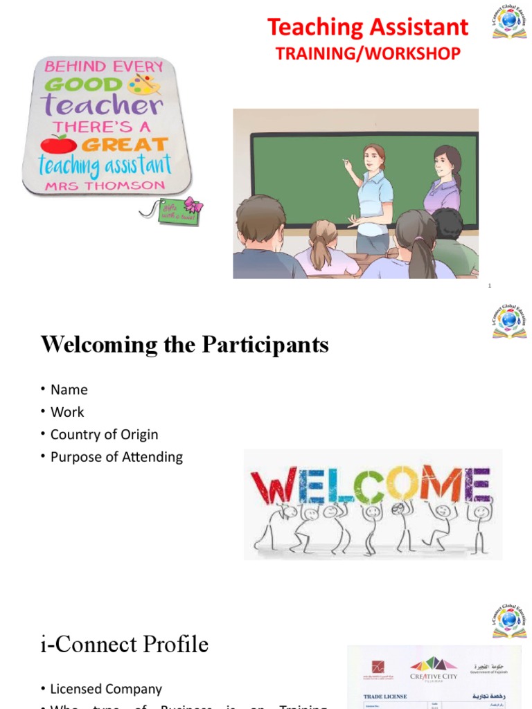 TA Online Class 1 | PDF | Inclusion (Education) | Teachers