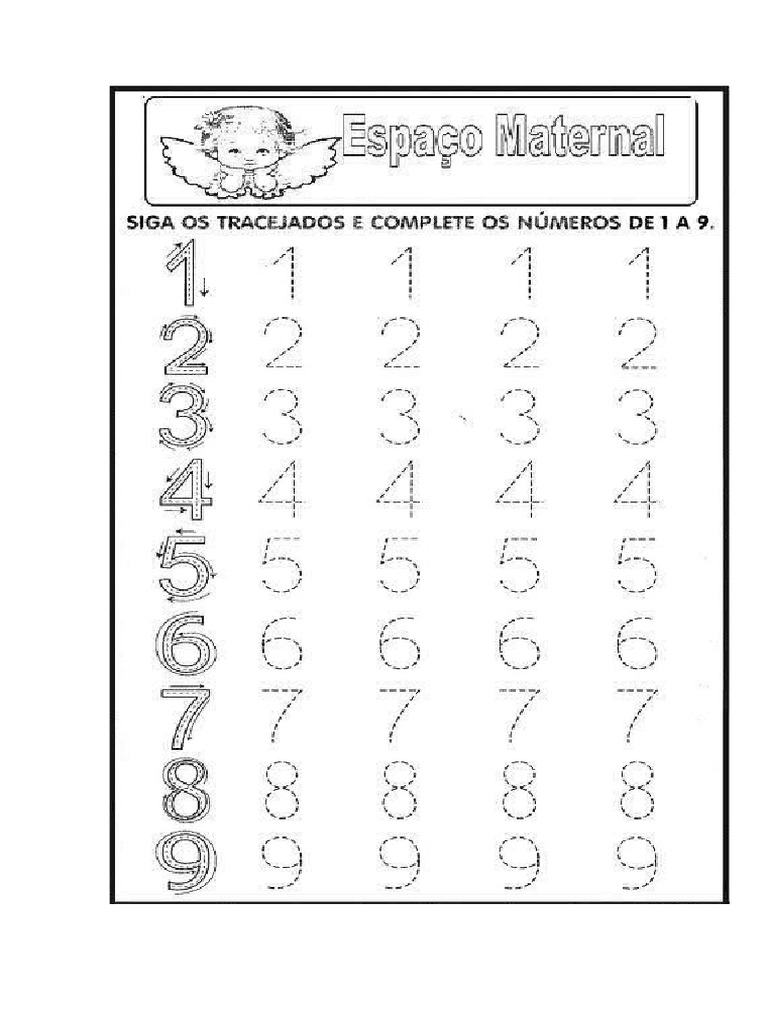 Numeros de 1 A 9 | PDF